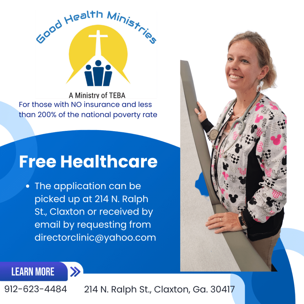 Good Health Ministry – SBC Association Tattnall Evans